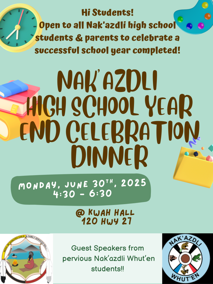 Nak'azdli High School Dinner Celebration | Nak'azdli Whut'en